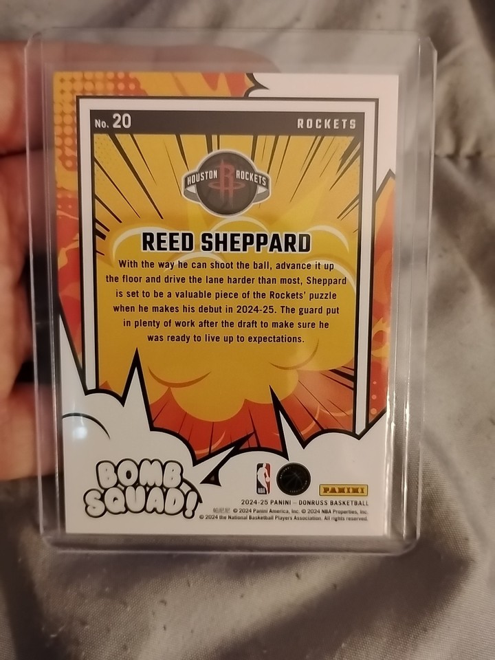 Don Russ Reed Sheppard Green Laser Bomb Squad RC 75/75. CASE HIT! SSP ...