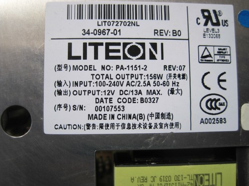 LiteON PA-1151-2 156W Power Supply Unit PSU LOT BB020 | eBay