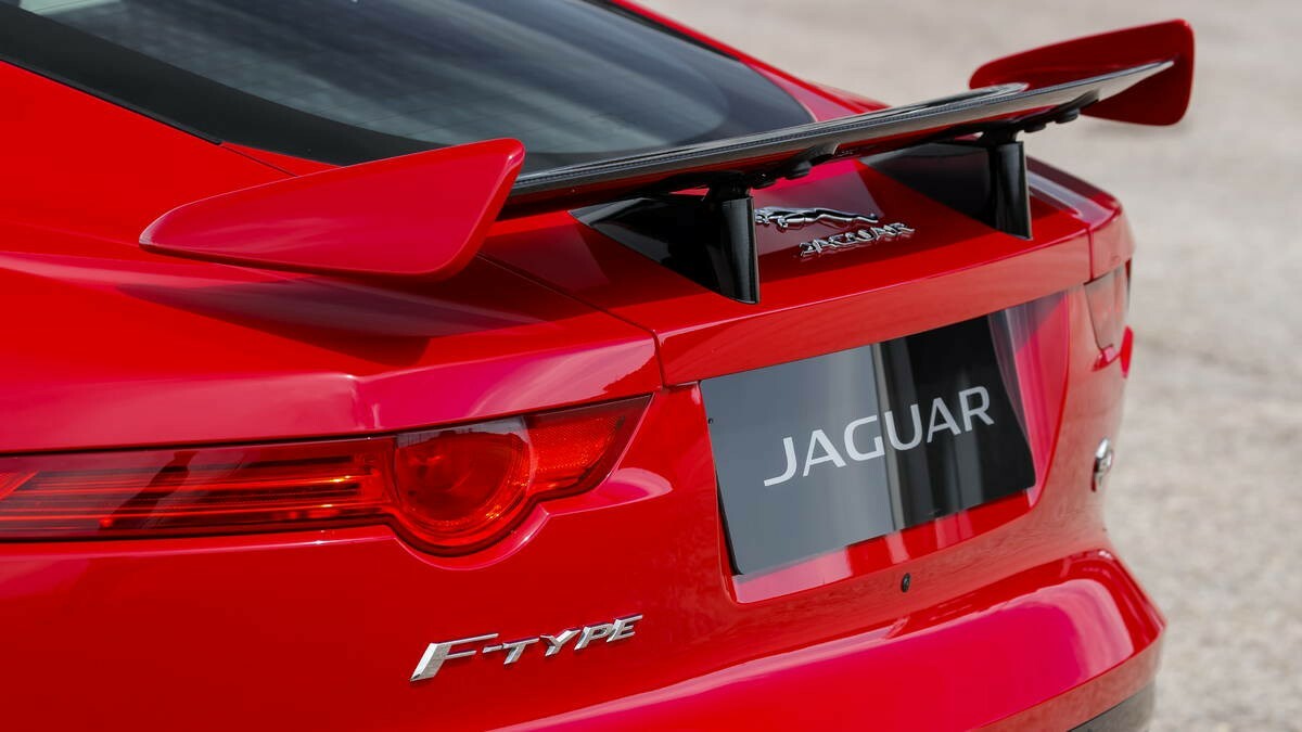 Jaguar F-Type SVR Coupe Carbon rear Spoiler Set.T2R20032LML+T2R25860LML ...