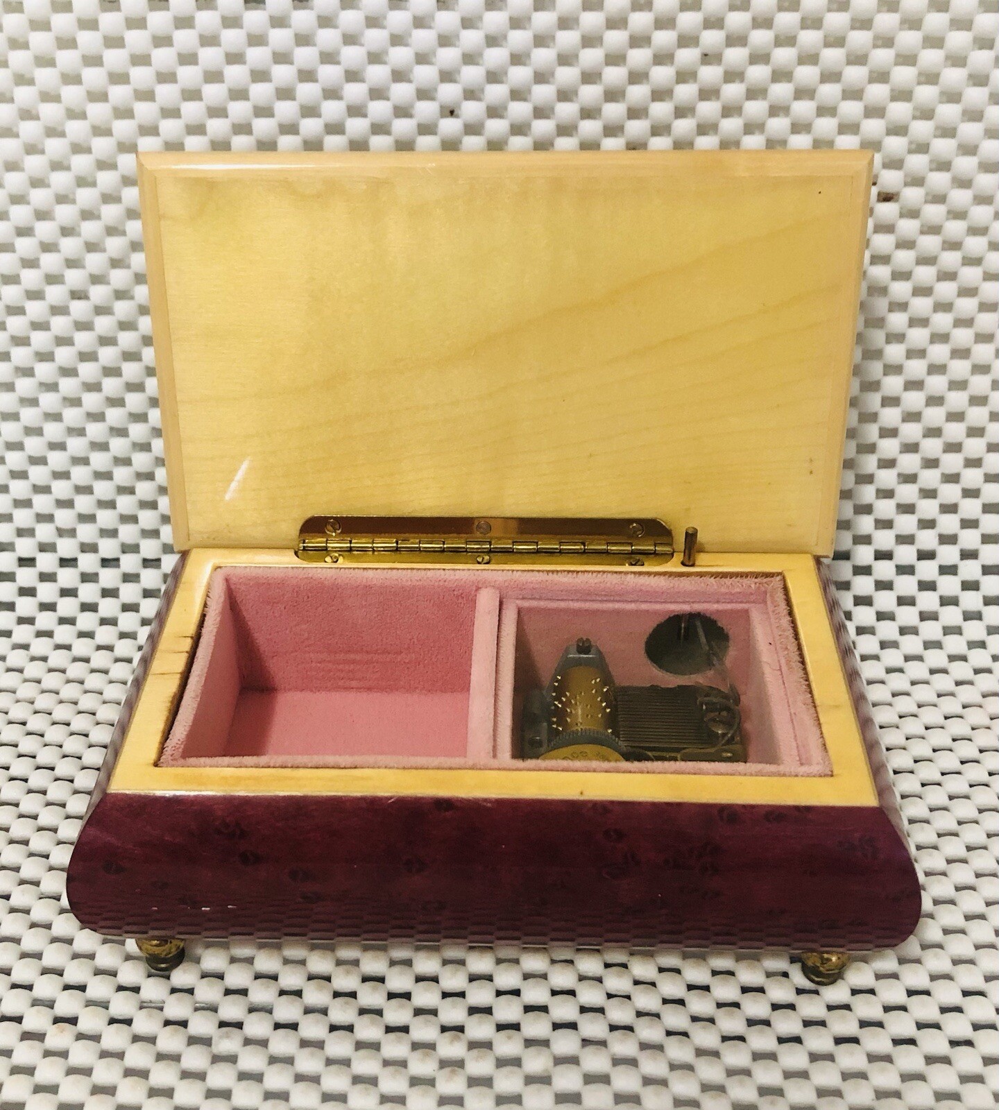 VINTAGE SWISS MUSICAL MOVEMENT[CANON PACHELBEL] No5466 Made In Italy ...