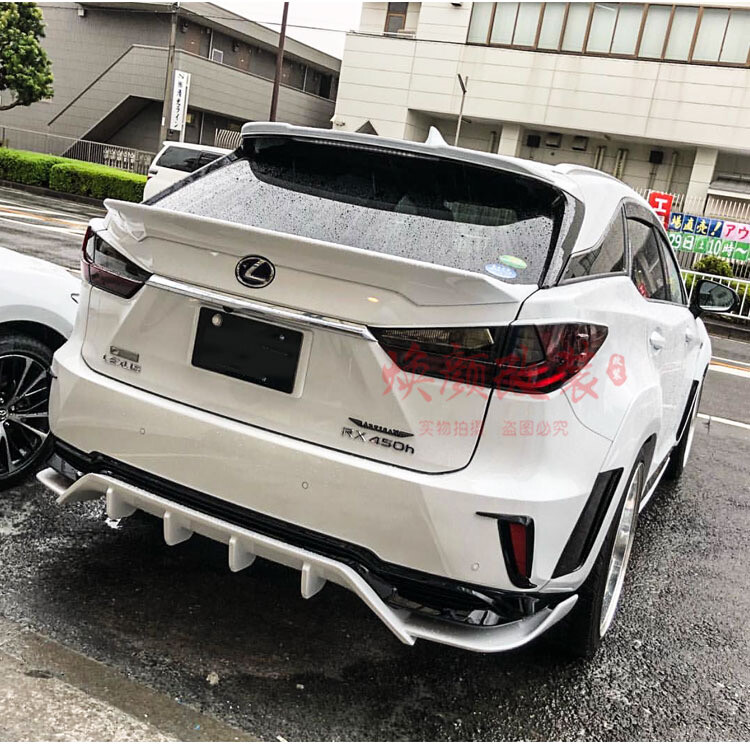 For Lexus RX RX350 RX450 16-19 (unpainted) Rear Tail Trunk Spoiler Wing ...
