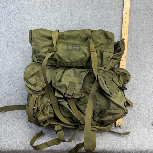 Vtg USGI ALICE Pack Large OD Green LC-1 Military Rucksack Vietnam Era ...