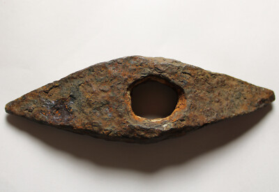Rare Genuine Ancient Roman Iron battle axe hammer artifact intact 3 ...