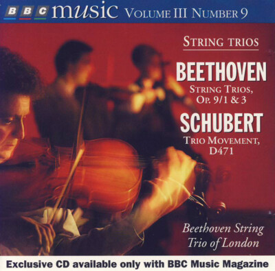 BEETHOVEN, SCHUBERT String Trios; Beethoven String Trio (CD, BBC Music Magazine) | eBay