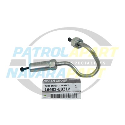 Genuine Nissan Injector Pipe #2 - Navara D22 D40 Thai Spanish YD25 ...