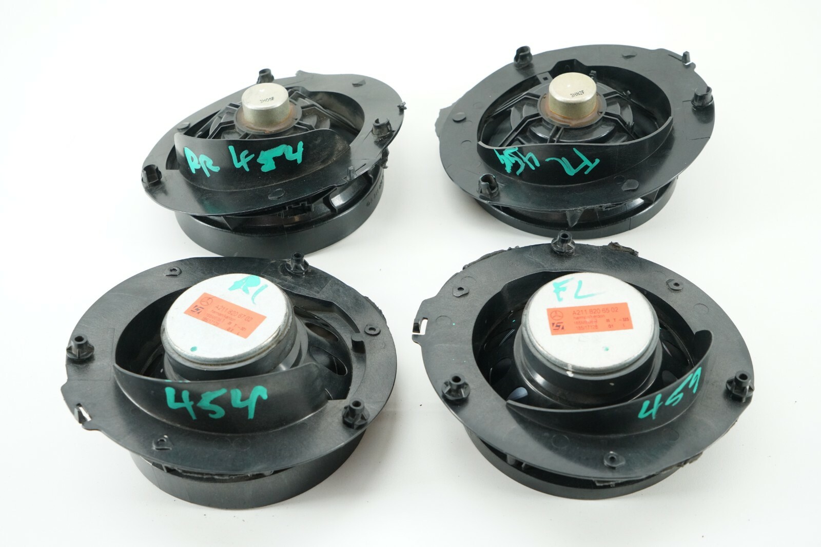 Mercedes W211 03-09 Front & Rear Left & Right Door Sound Speaker Set (4 ...