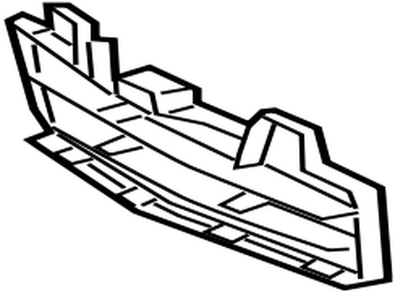 53112-60040 Toyota Grille, radiator, lower no.1 5311260040, New Genuine ...