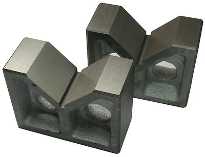 Pair of Cast Iron Vee Blocks 7 inch | eBay UK