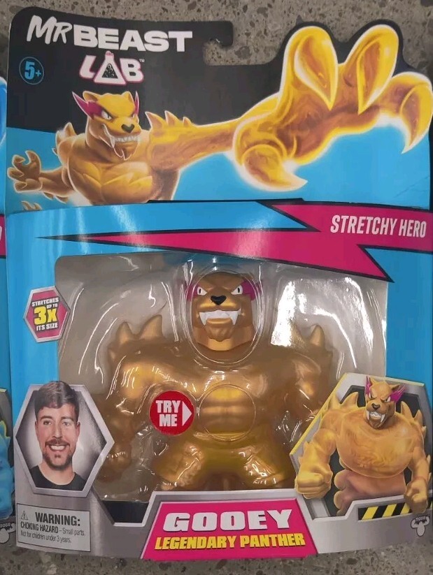 MrBeast Lab Stretchy Goo Jit Zu Hero Legendary, Iconic & Hypercharged ...