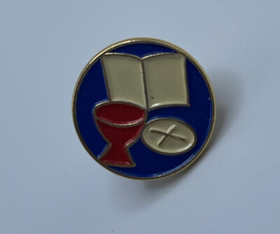 Altar Minister Enamel/Gold Plate Lapel Pin Terra Sancta Guild | eBay