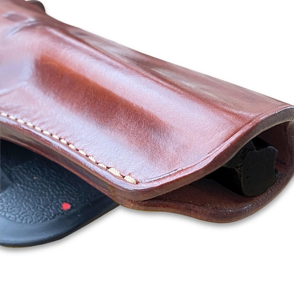 Leather Revolver Paddle Holster Fits Colt SAA Single Action 40/ 41/ 44 ...