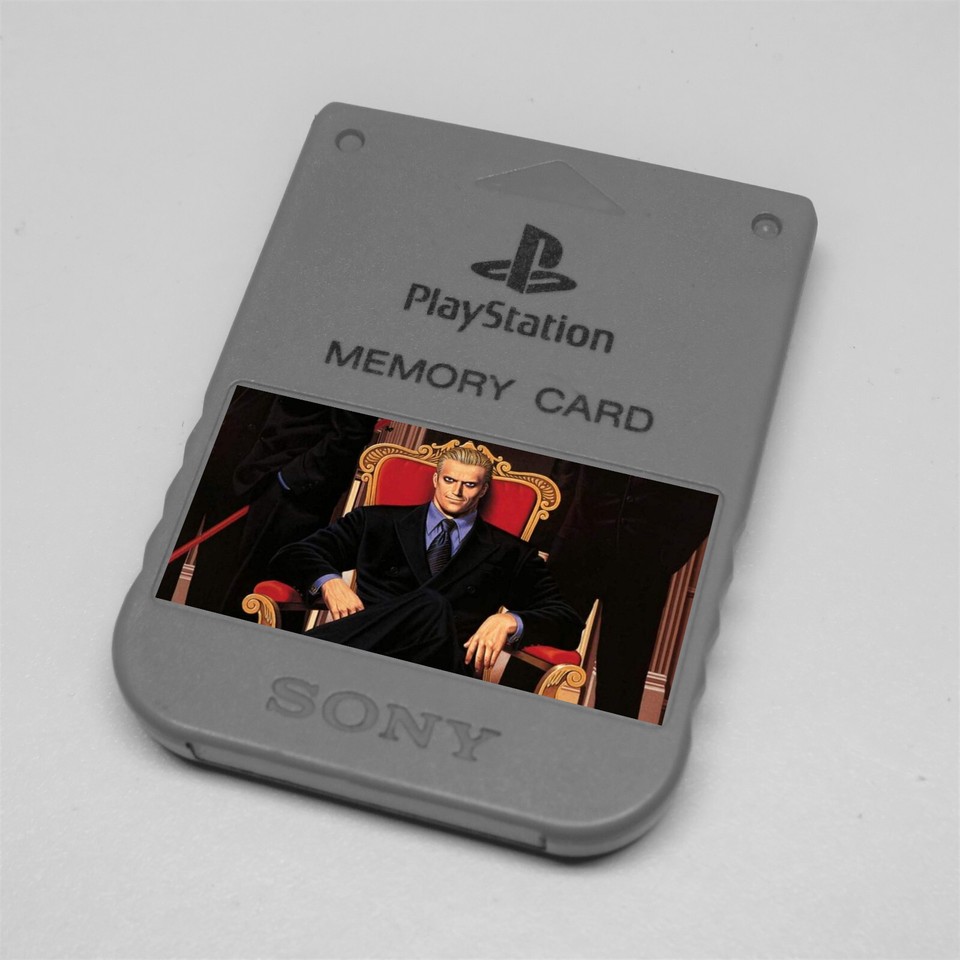 Custom PlayStation 1 (PS1) Memory Card Stickers - Catalog #2 - You Pick ...