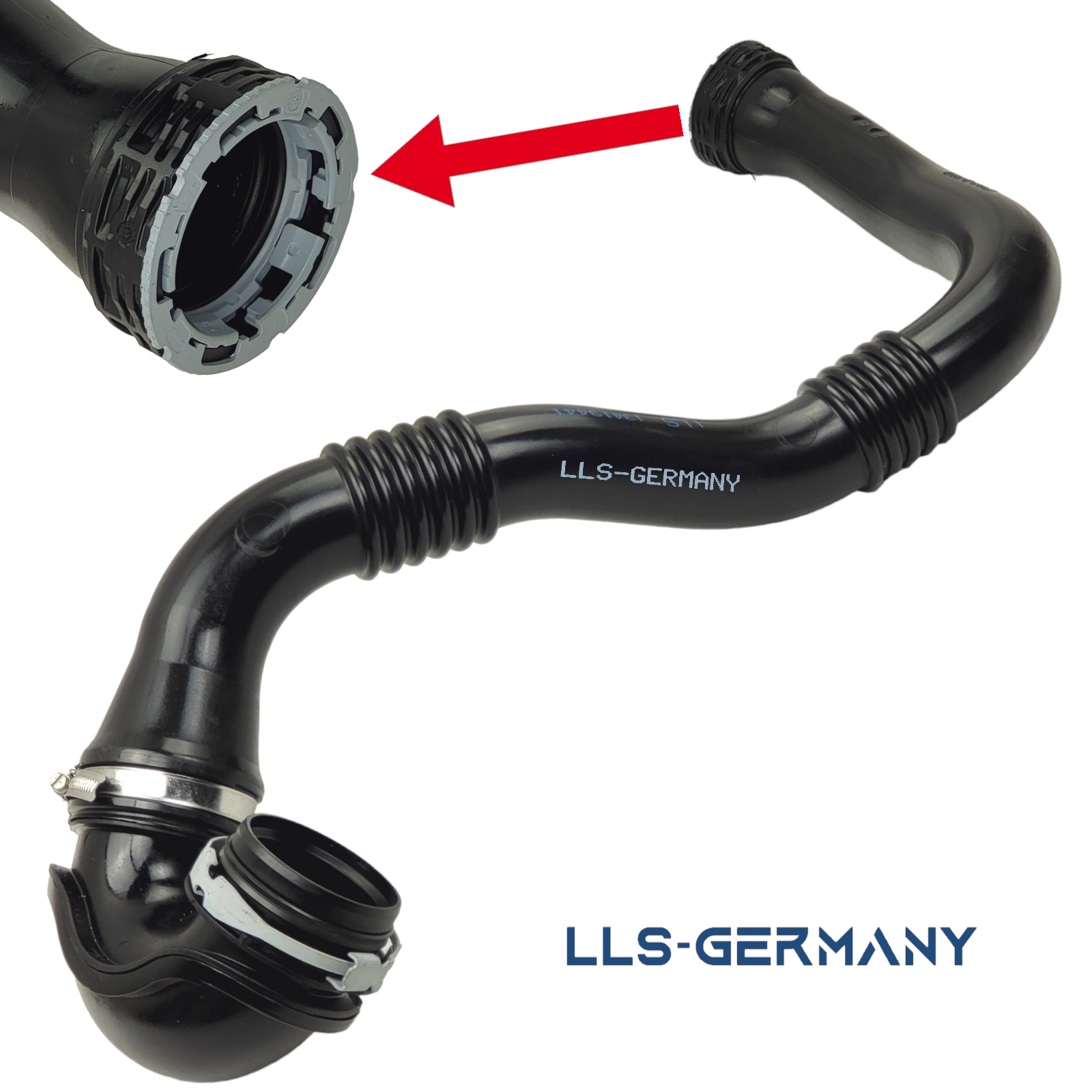 TURBO- LADELUFTSCHLAUCH ROHR FÜR OPEL INSIGNIA 2.0 CDTI 170PS 13419442 ...