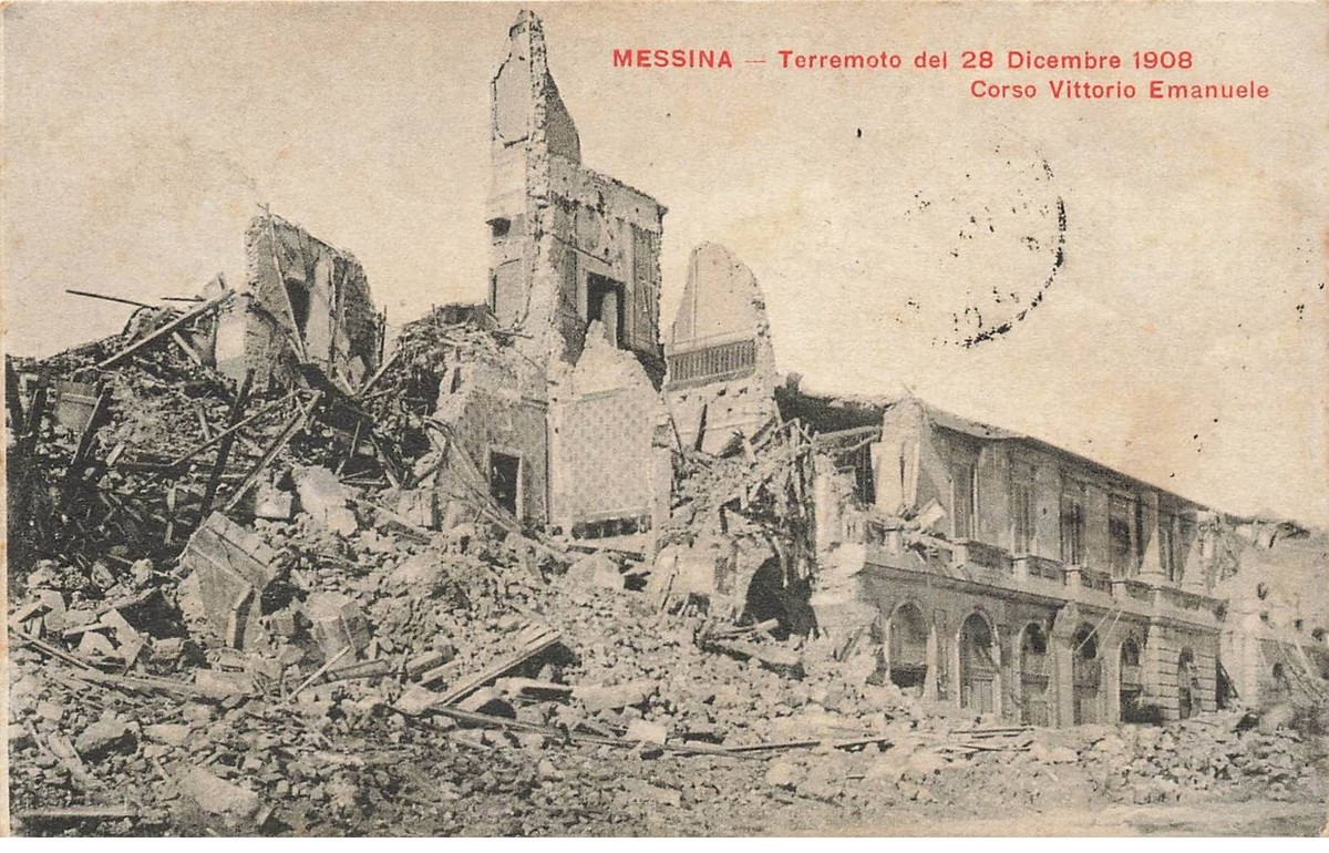 Terremoto De Messina, Italia, 1908