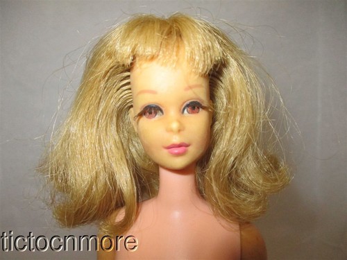 VINTAGE BARBIE MOD FRANCIE DOLL #1130 BLONDE ROOTED LASHES NICE FACE | eBay