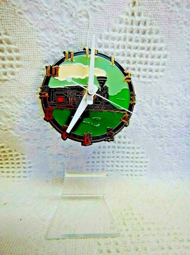 Train Engine (4") Dial Desk Clock (Battery Operated) | eBay