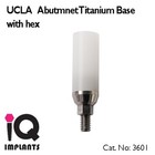 UCLA Abutments Titanium base - with hex for Dental Implant Prosthetic ...