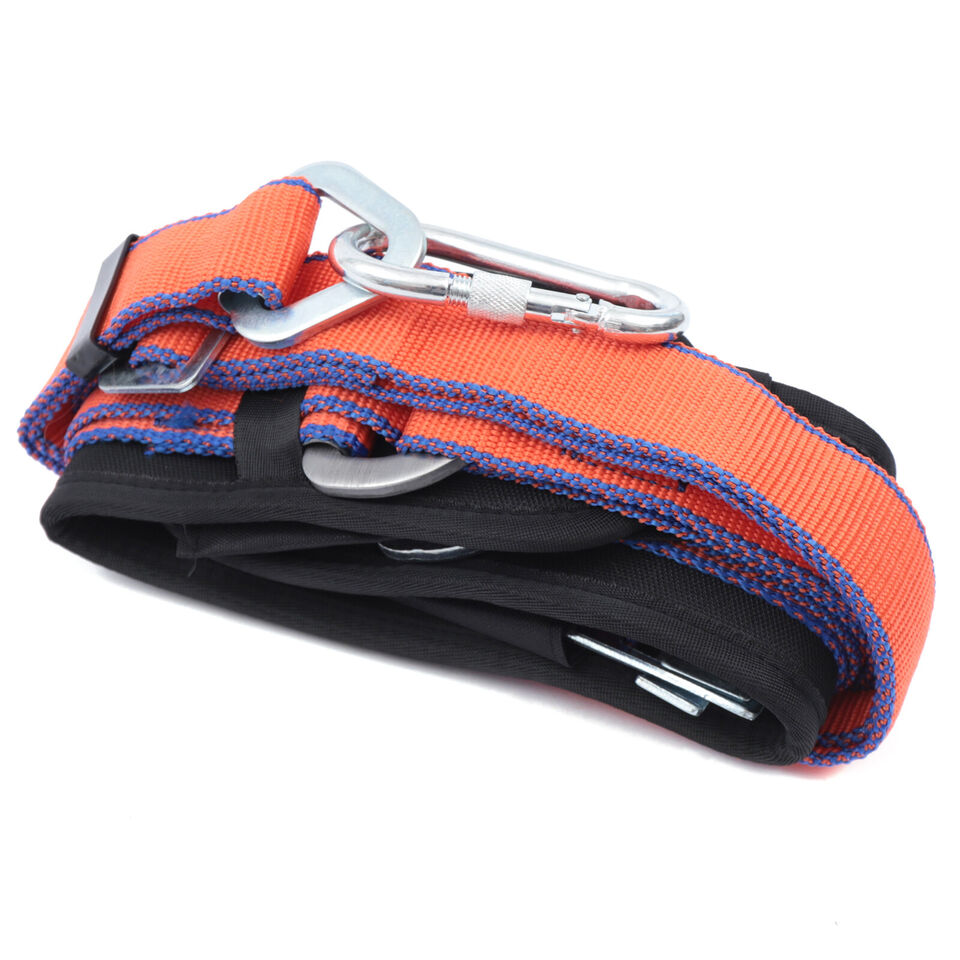 2 Gears Tree Climbing Spike Set Safety Belt Rope Lanyard Rescue Belt ...