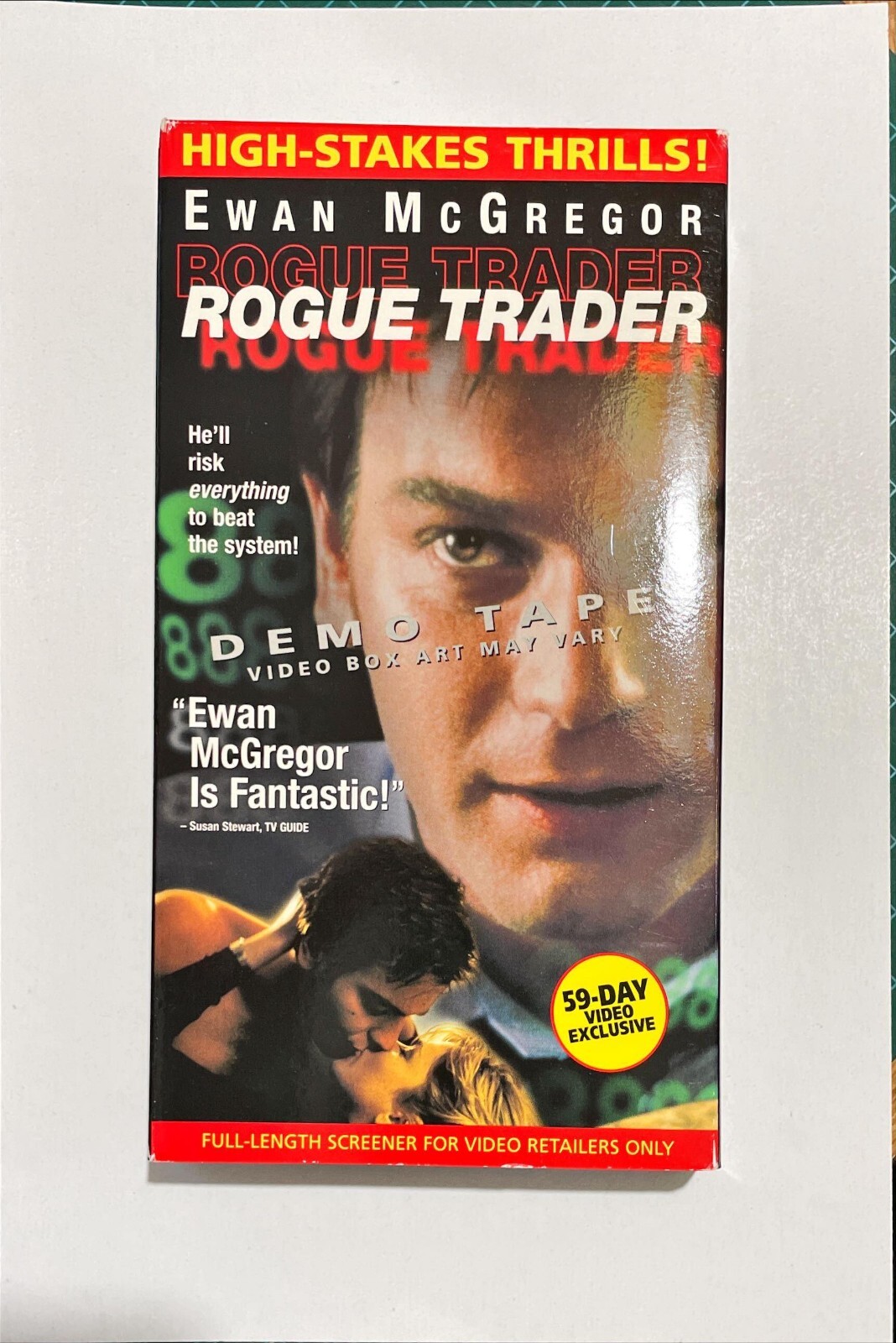 Rough Trader ( VHS 1995 ) Screener/Promo Tape | Ewan McGregor | eBay