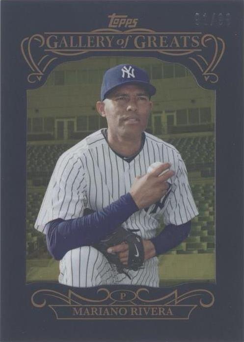 2015 Topps - Gallery of Greats Mariano Rivera #GG-19 Gold /99 for sale ...