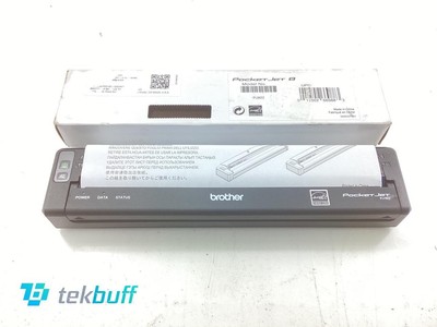 Brother PocketJet 8 PJ-822 B/W Direct Thermal Printer - 200 dpi (PJ822 ...