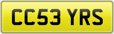 CERYS WELSH NAME RARE CAR REG NUMBER PLATE CC53 YRS ALL FEES PAID CER ...