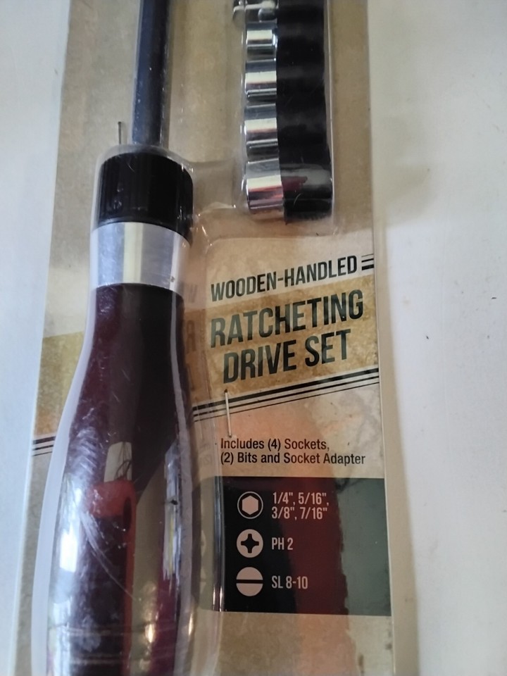 Menards Wood Handled Drive Set New Tools Handy Brilliant | eBay