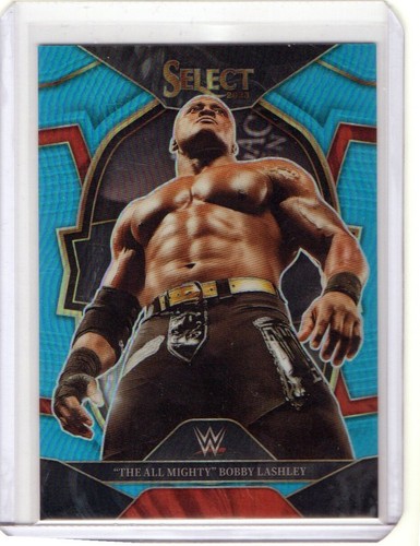 2023 Panini Select WWE #96 "The All Mighty" Bobby Lashley Light Blue ...