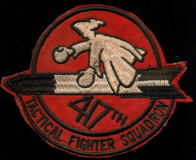 USAF 417th Tactical Fighter Squadron Vietnam Patch VT-11 | eBay