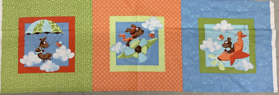 WORLD OF SUSYBEE - ZIG - THE FLYING ACE PUPPY PANEL #SB20005 BY HAMIL ...