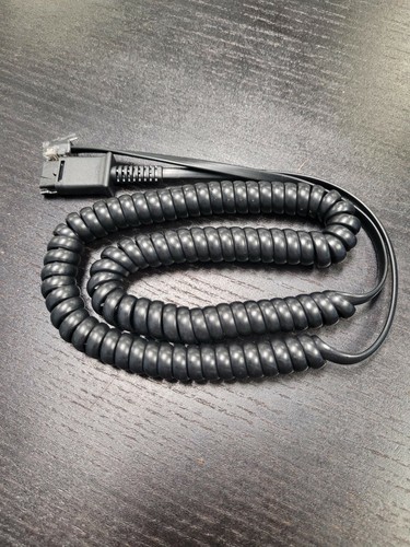 Plantronics Compatible U10P Quick Disconnect Headset Cable 27190-01 | eBay