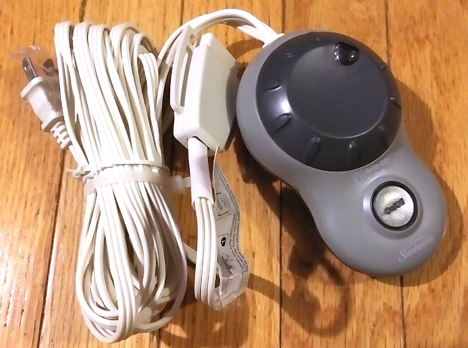 NEW - SUNBEAM ELECTRIC HEATED BLANKET S85A 3-PRONG CONTROLLER ONLY PAC ...