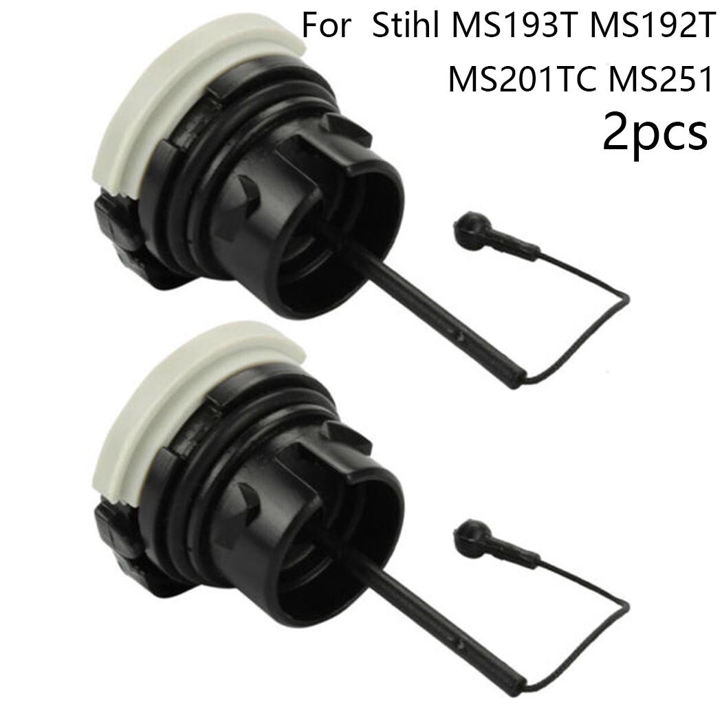 2pc Oil Cap For Stihl MS193T MS192T MS201TC MS251 MS211 MS181 MS171 NEW ...