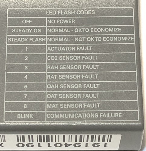 New OEM Trane Reliatel Economizer Logic RTEM MOD02618 Control Module ...