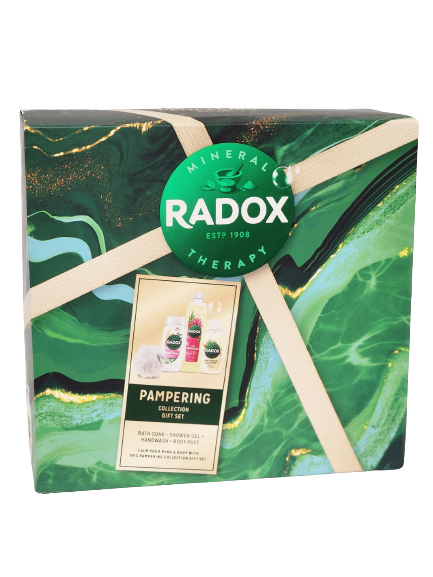 Radox Therapy Pampering Collection Gift Set Bath Soak,Shower Gel ...