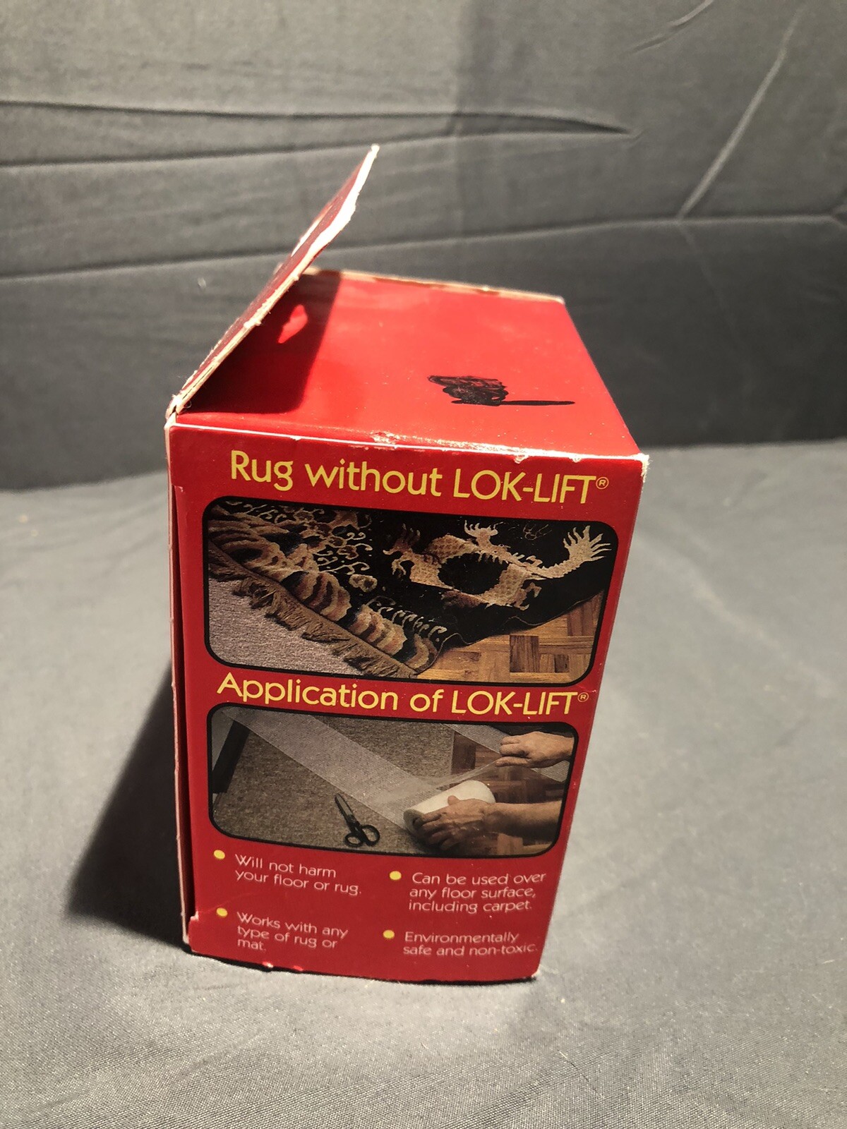 Lok-Lift Rug Gripper, Hold Rugs in Place on all Floor Surfaces - 2.5" x ...