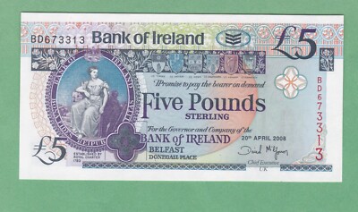 Northern Ireland 5 Pound Note P-83 UNCIRCULATED | eBay