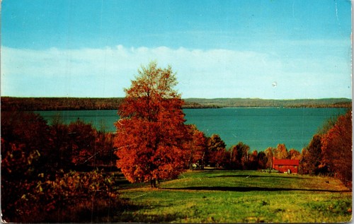 Glen Lake From Peppler's Glen View Cottages Glen Lake Michigan MI ...