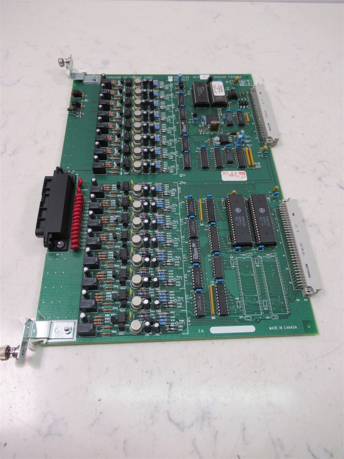 Dukane Standard Telephone Card 110-3530 Rev A Circuit Board STARCall ...