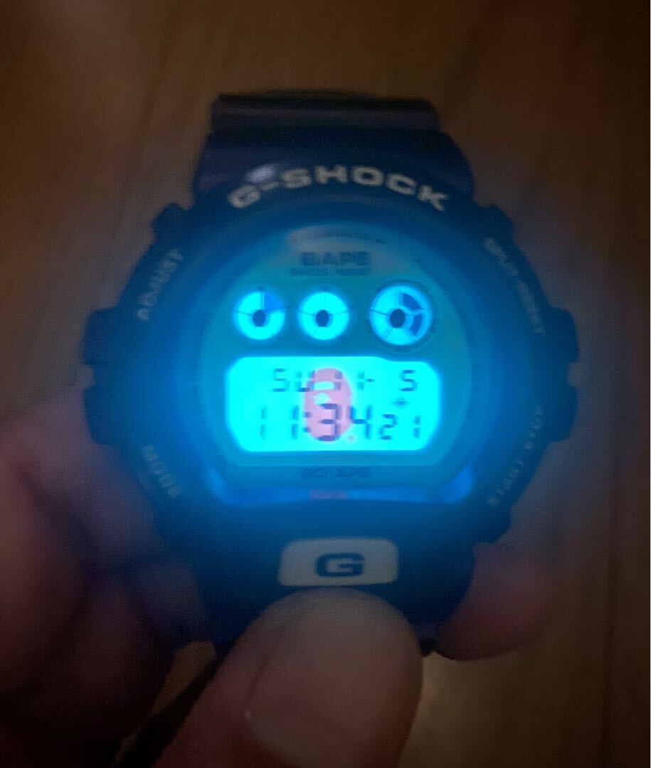 A Bathing Ape X Casio G-Shock Dw-6900 Digital Quartz Men A A Bathing Ape X Casio G-Shock Dw-6900 Digital Quartz Men A