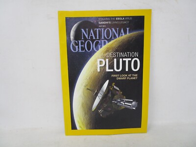 National Geographic Magazine July 2015 Destination Pluto | eBay