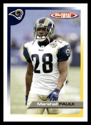 2005 Topps Total #269 Marshall Faulk St. Louis Rams | eBay