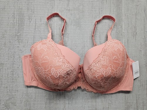 Auden Women's Lightly Lined Balconette Bra Size 44DDD Pink | eBay