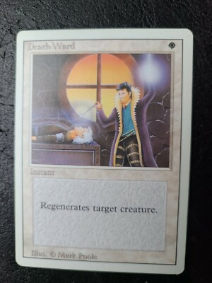 Magic the Gathering MTG Death Ward (16) Revised Edition NM | eBay