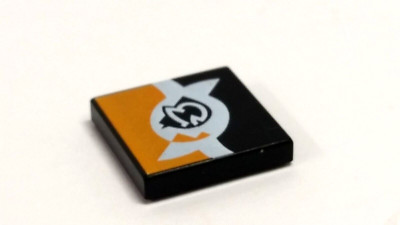 LEGO Star Wars Pod Race Tile PRINT 2x2 Sign Logo 2000 Podracer Set 7171 ...