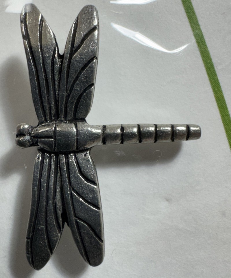Dragonfly Lapel Pin Pewter Jim Clift Design | eBay
