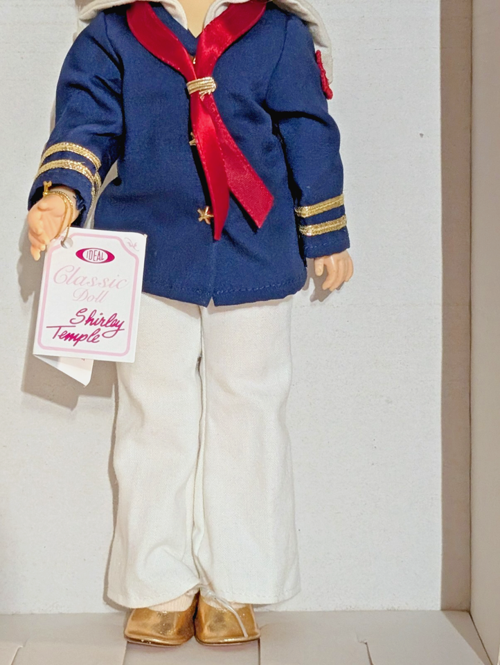 1982 Shirley Temple Doll in Captain January Sailor Suit WWII Ideal 12 ...