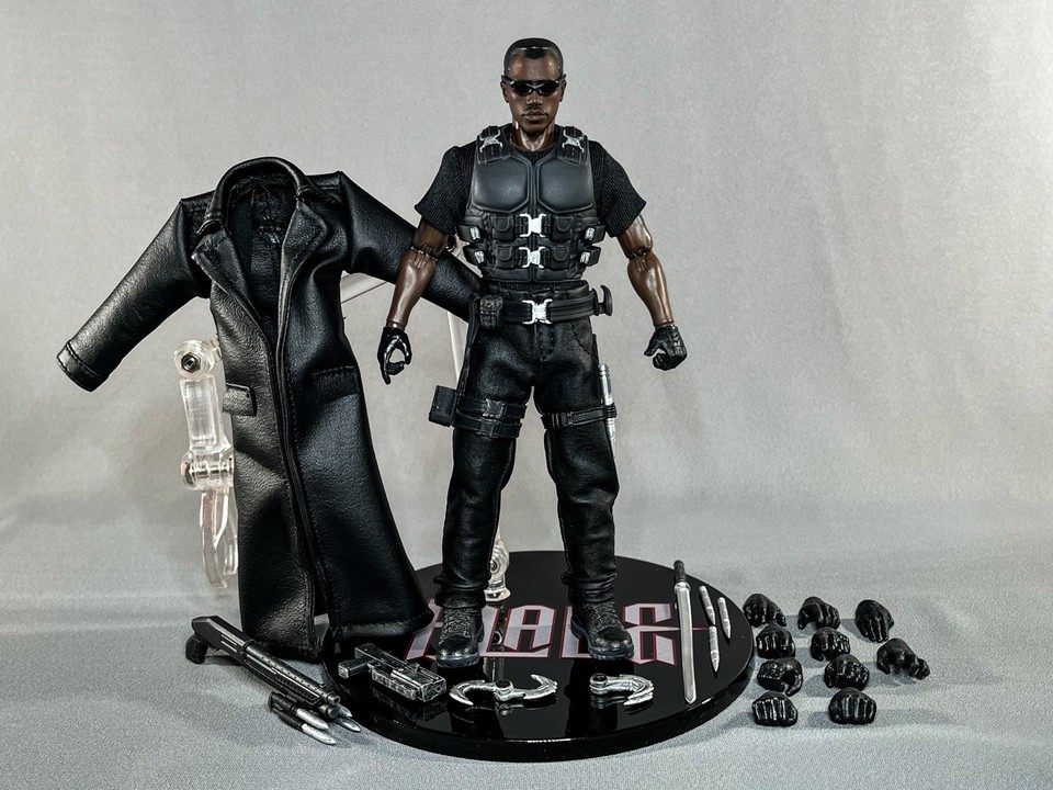 Custom 1/12 Mezco Blade Action Figure Marvel Vampire Movie Wesley ...