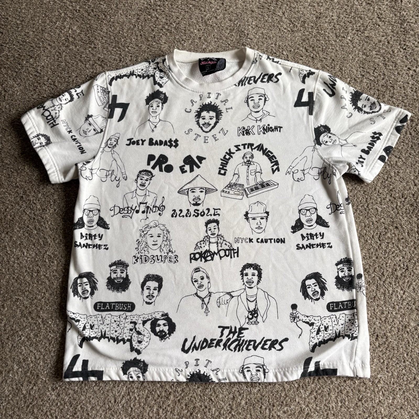 Beast Coast X Kidsuper Rare Collab Short Sleeve Sweat… - Gem