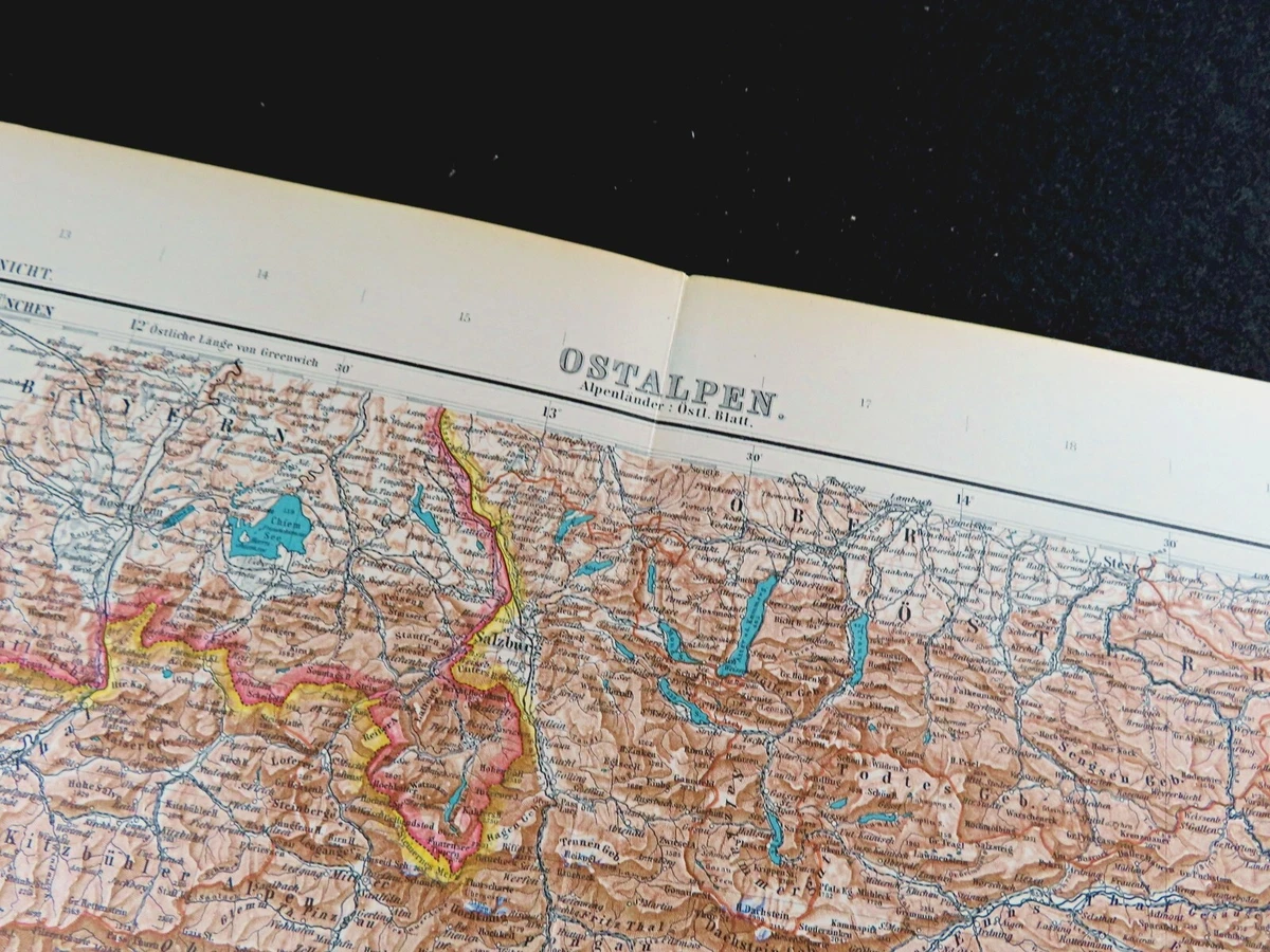 Alpine Mountains Map